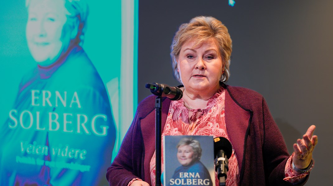 Erna Solberg kritisk til Trond Giske i ny bok: – Det opplevdes som om ...