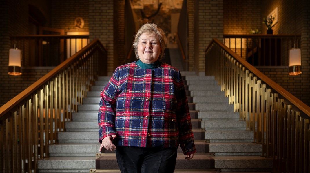 Erna Solbergs politiske liv i bilder: Fra Jern-Erna til stjerna som ...